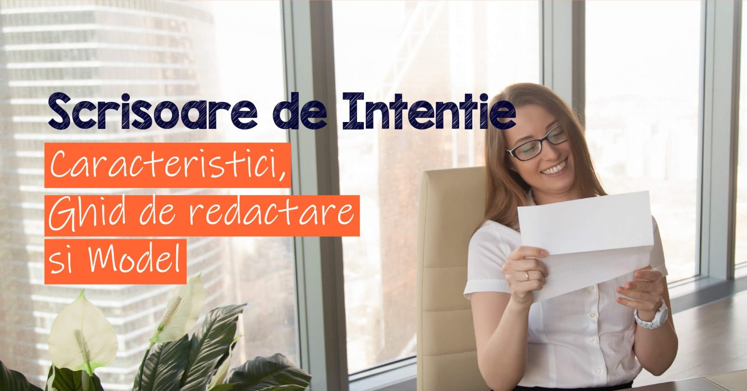 Cum sa scrii o Scrisoare de Intentie – Exemplu de Scrisoare de Intentie ...